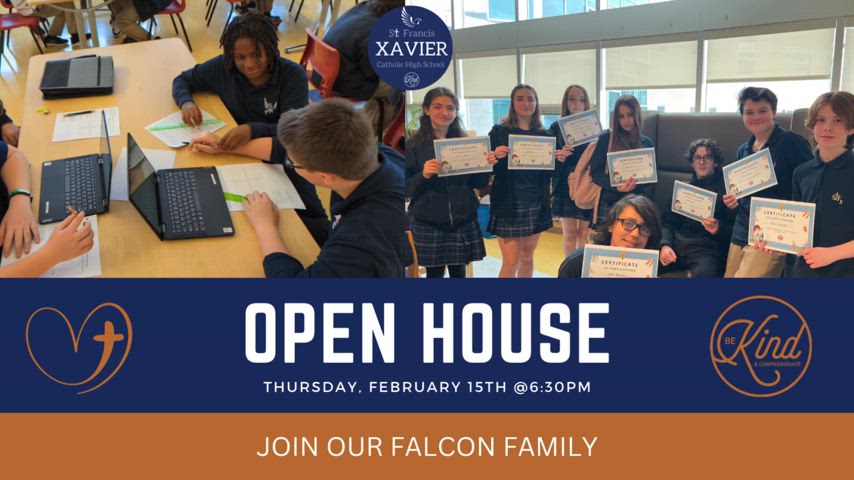 Open House | St. Francis Xavier Catholic High School