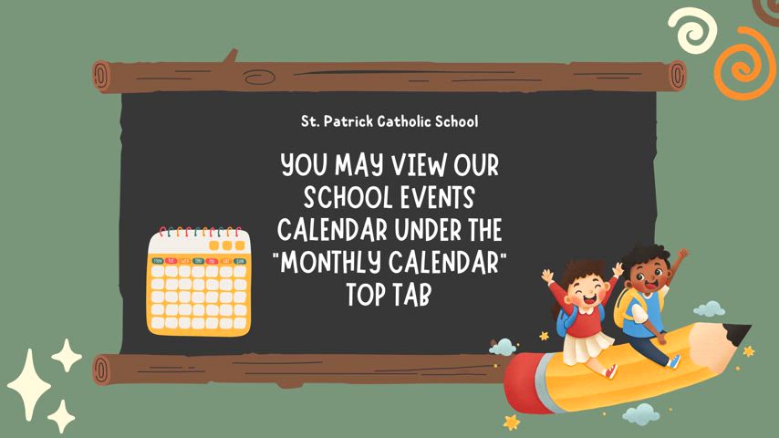 Kindergarten Virtual Tour | St. Patrick Catholic School