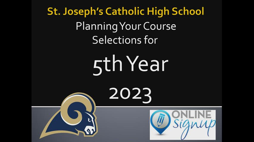 2023 Virtual - Course Selection Presentation Gr. 12\'s (Future 5 years ...