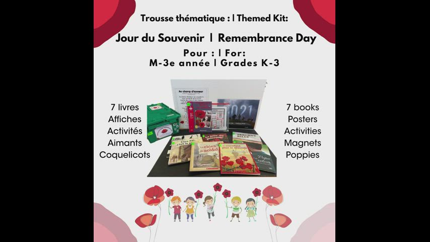 Remembrance day Kits | French Language Resource Centre